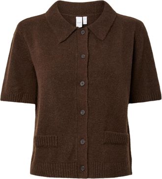 Vero Moda Yasfrilo Ss Knit Cardigan S. Noos