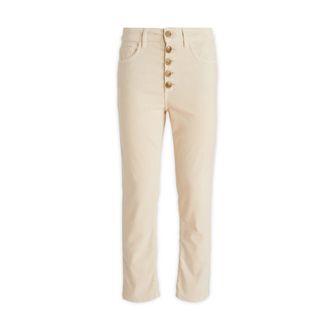 Dondup Klassische gerade Hose - - Trousers - Damen - Beige - W26