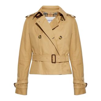 Burberry Femme, Manteaux, Beige, Taille: 32 FR Short Swarby Trench Coat