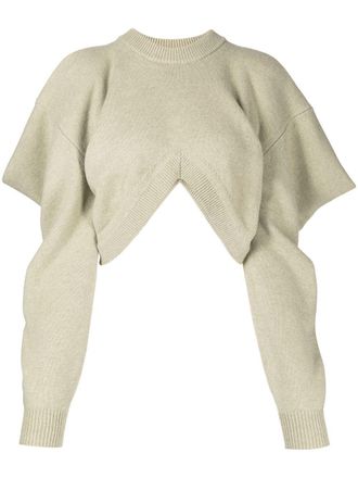 Alexander Wang Gestrickter Pullover - Grün