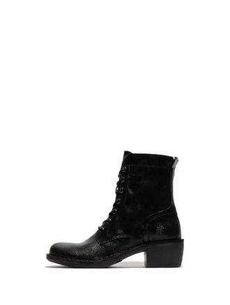FLY London Femme MILU044FLY Fashion Boot, Black, 37 EU
