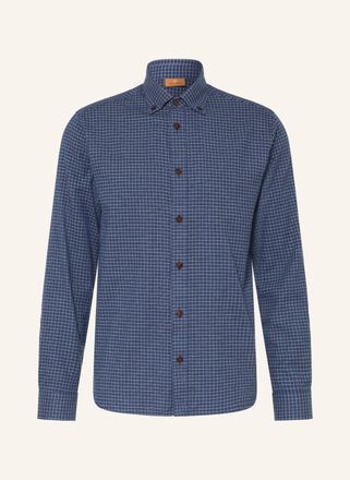 Mos Mosh Mos Mosh Gallery Flanellhemd Mmgmarco Comfort Fit blau
