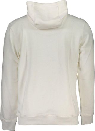 Tommy Hilfiger Cotton-Polyester Fleece Hoodie - White