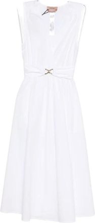 Twinset Femme, Robes, Blanc, Taille: 36 FR Wrap Robes