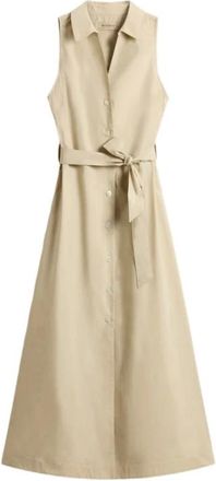 Woolrich Femme, Robes, Beige, Taille: 38 FR Woolrich Robes