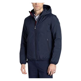 Canadian Homme, Vestes, Bleu, Taille: L Veste Chaude Ripstop Imperm&eacute;able Coupe-vent Capuche