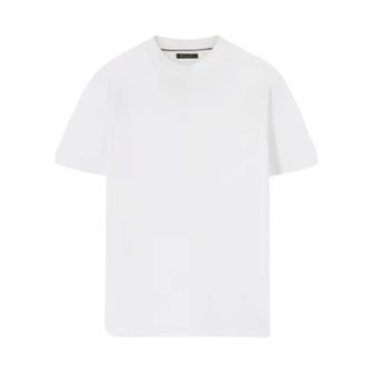 Loro Piana Homme, Tops, Blanc, Taille: L Ray T-Shirt