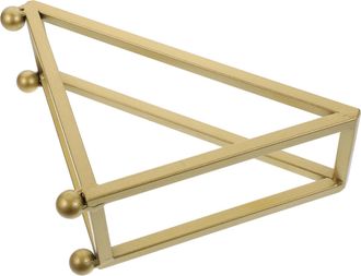 SOLUSTRE Weinflaschenständer Aus Eisen Kreatives Weinregal Praktischer Weinbierhalter Für Zuhause Langlebiges Weinregal in Gold