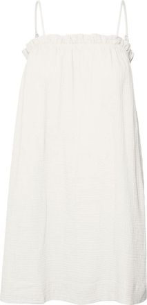 Vero Moda Damen Vmnatali Nia Singlet Short Dress WVN Kleid, Snow White, S EU
