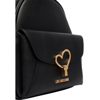 Love Moschino Womens Black Polyethylene Backpack