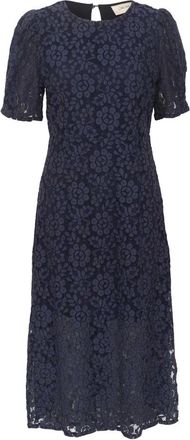 Cream Femme, Robes, Bleu, Taille: 40 FR Élégante Robe en Dentelle Total Eclipse