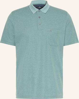 Ragman Ragman Piqu&eacute;-Poloshirt gruen