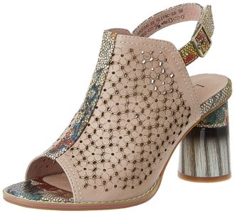 Laura Vita Damen GUCSTOO 22 Peeptoe Sandalen, Pink (Rose Rose)