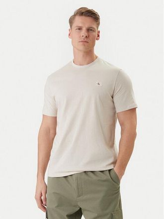 Calvin Klein Jeans T-Shirt LV04RC272G &Eacute;cru Regular Fit