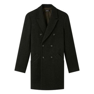 A.P.C. Manteau Joan Chevrons Laine A.P.C