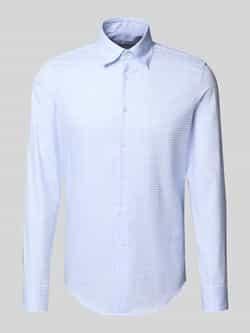 Seidensticker Slim Fit Business-Hemd mit Knopfleiste