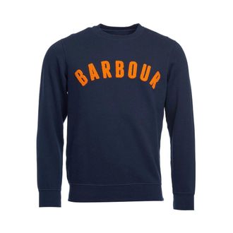 Barbour Vintage Logo Crew Sweatshirt - - Sweatshirts & Hoodies - Herren - Blau - XL