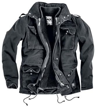 Black Premium by EMP Homme Veste noire avec veste int&eacute;rieure L