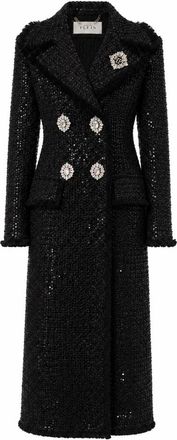 Philipp Plein Damen, M&auml;ntel, Schwarzk, XLGr&ouml;&szlig;e