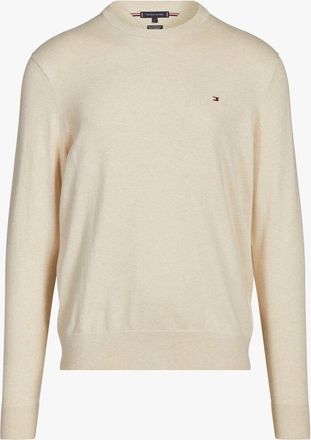 Tommy Hilfiger Pull col rond en coton et cachemire
