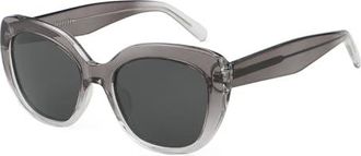 Generic Lunettes De Soleil Polaris&eacute;es &Agrave; Grande Monture For Hommes Et Femmes, D&eacute;coration De F&ecirc;te En Plein Air, Vacances Plage(Gray)