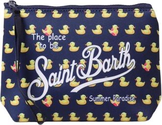 MC2 Saint Barth Femme, Sacs, Bleu, Taille: ONE Size Sac Bandouli&egrave;re Canard en Caoutchouc