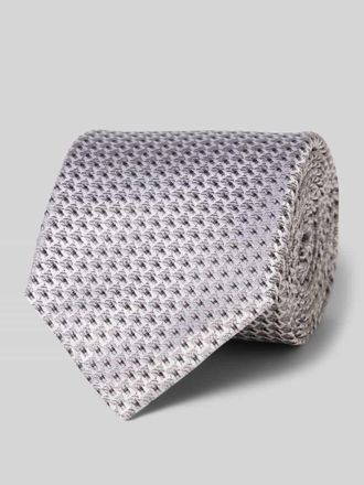 Olymp Seidenkrawatte im Allover-Look (7,5 cm)