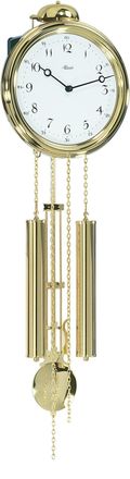 Hermle 60991-000261 Heimuhr mit Lyrapendel, Gold, Mechanisch
