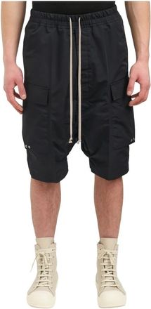 Rick Owens Homme, Shorts, Noir, Taille: S Cargo Pod Shorts