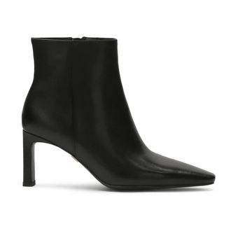 Kazar Lederstiefel mit verl&auml;ngerter Nase - - Shoes - Damen - Schwarzk - 36 EU
