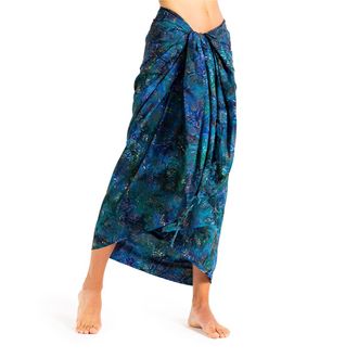 Panasiam Sarong B204 blue green, L