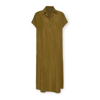 Elena Miro Damen, Kleider, Braun, L/XLGr&ouml;&szlig;e