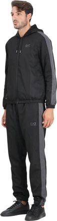 Emporio Armani Emporio Armani Ea7, Homme, Sport, Noir, Taille: 2XL Ensemble de survêtement sportif noir