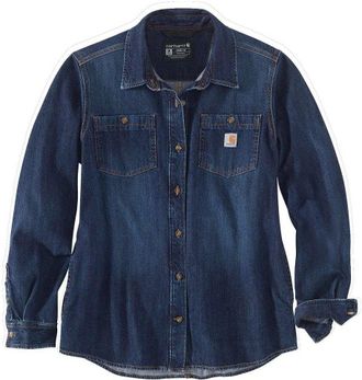 Carhartt Work in Progress T-Shirt Midw. Denim L/S 105492