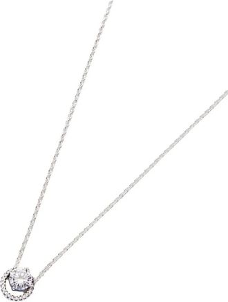 Pandora Collier Punto Luce Scintillante - Femme - Accessoires - Blanc - Taille: 145 CM