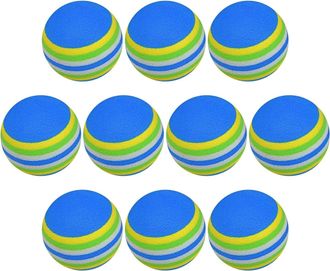 Generic Sponge Golf Practice Balls, Sponge Practice Golf Balls, 10X Golf Trainingsb&auml;lle, Familienspiele, Aufw&auml;rmhilfe f&uuml;r den Hinterhof