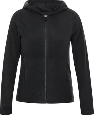 Mymo Fleecejacke Damen schwarz