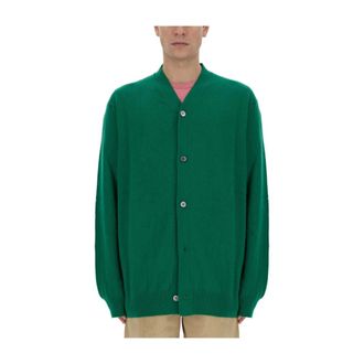 Comme Des Gar&ccedil;ons Homme, Pulls, Vert, Taille: S Cardigan en laine
