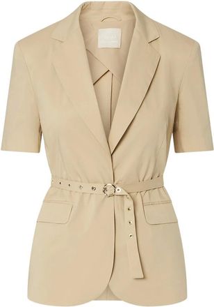 Liu Jo Femme, Vestes, Brun, Taille: 36 FR Belted Blazer
