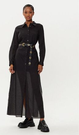 Michael Kors Hemdkleid MR5829W4YJ Schwarz Regular Fit