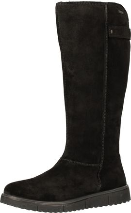 Legero Stiefel LEGERO Legero Stiefel Veloursleder, Damen, Gr. 38,5, schwarz, Veloursleder, Schuhe Stiefel, Topseller