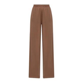 Fabiana Filippi Satin-Hose mit weitem Bein - - Trousers - Damen - Braun - M