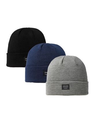 Jack & Jones Jacdna Beanie 3-Pack