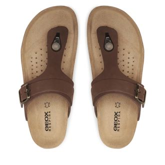 Geox Zehentrenner Geox D Brionia D35LSK00032C6009 Braun