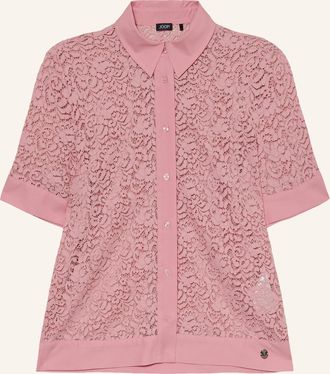 Joop Hemdbluse Blandine Aus Spitze rosa