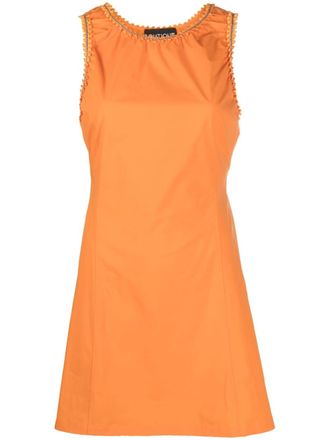 Moschino Gestricktes Minikleid - Orange