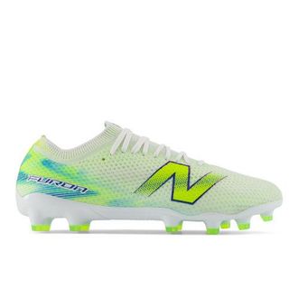New Balance Unisex Furon Damen Elite MG V9 in Wei&szlig;/Gr&uuml;n, Gr&ouml;&szlig;e 39.5