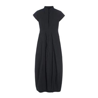 Bitte Kai Rand Femme, Robes, Noir, Taille: 44 FR Robe tulipe en coton noir Kami