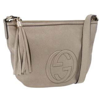 Gucci Pre-owned Vintage Schultertasche - - Pre-owned - Damen - Grau - ONE SIZE