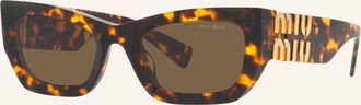 Miu Miu Sonnenbrille mu09ws braun